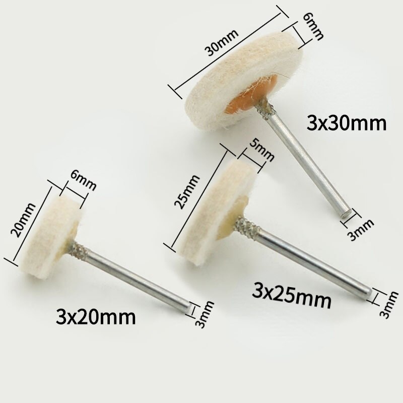 Wool Polishing Head / Wool Grinding Head / T Type ... – Vicedeal