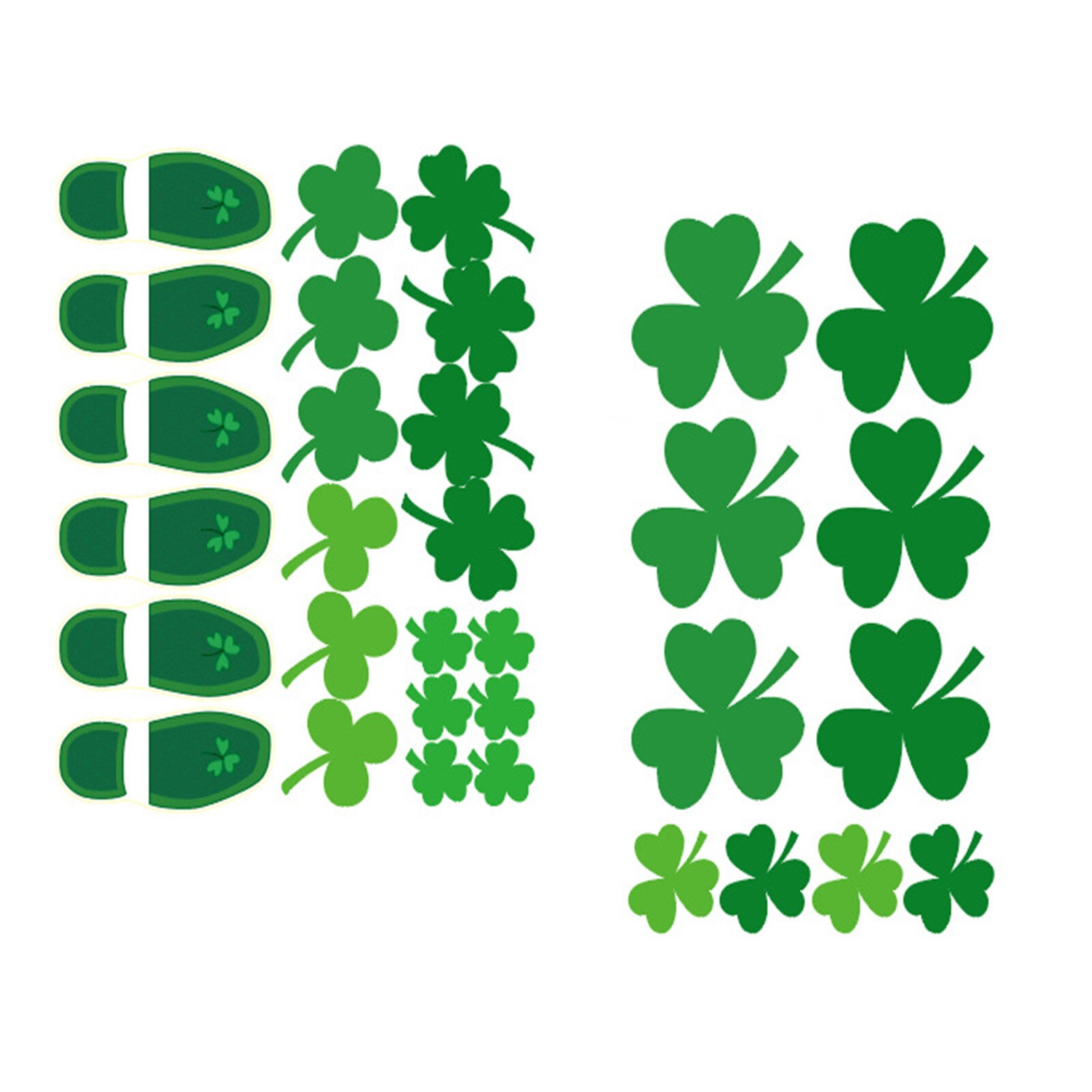 stickers Set Of St. Patrick's Day Window Stickers ... – Grandado