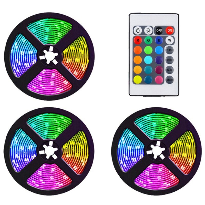 15M Led Strip Lights Flexible Color Changing RGB L... – Grandado