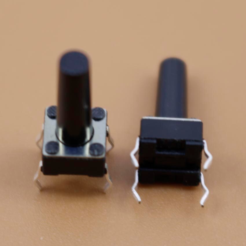 YuXi 1pcs Tact Switch 6 * 6 * 10 pin DIP 6 * 6 * 1... – Grandado