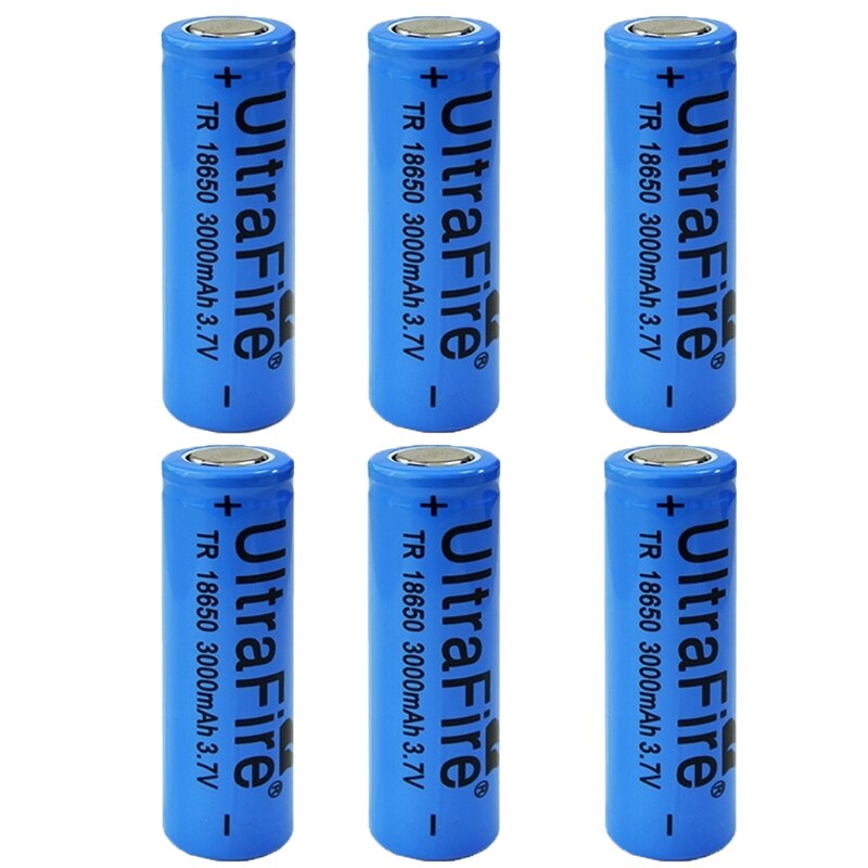 3.7V 18650 Rechargeable 3000mah Power Battery Lith... – Grandado