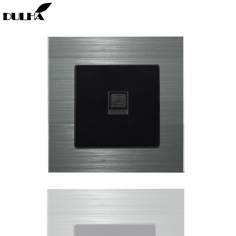 Computer Wall Ethernet Socket, Luxurious Satin Met... – Vicedeal