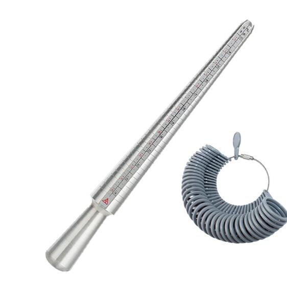 Metal Ring Sizer Set Measuring Ring with Rings Man... – Grandado