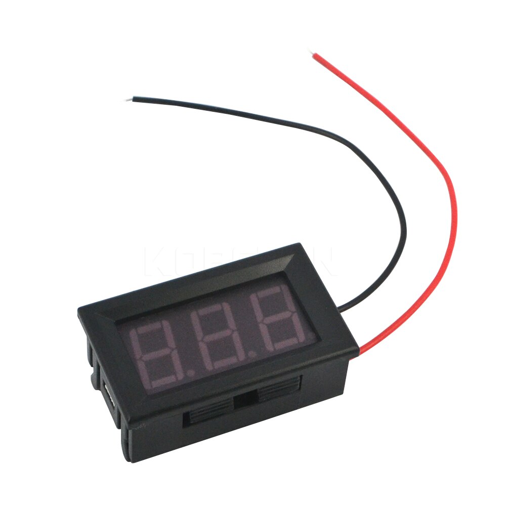 Rode Led Panel Meter Digitale Voltmeter Elektrisch... – Grandado