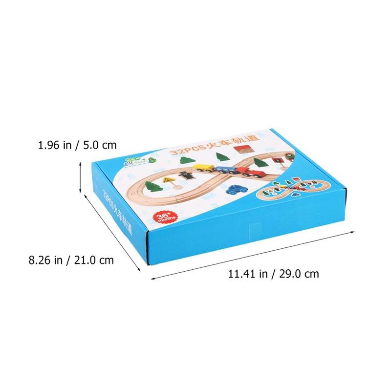 1 Set Train Rail Toys Ever-changing 32-piece Educa... – Grandado