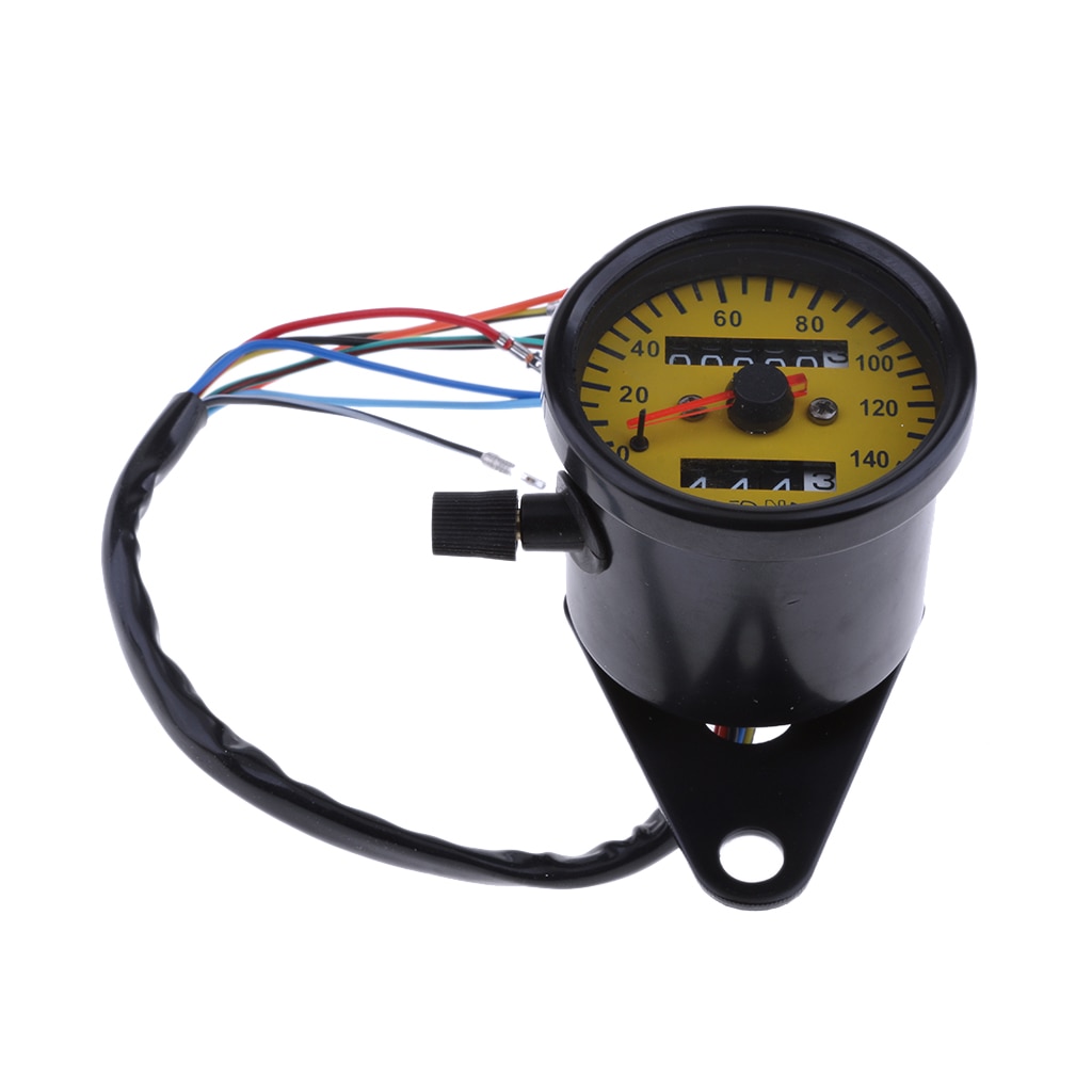 12V Motorbike Universal LED Speedometer Gauge with... – Vicedeal