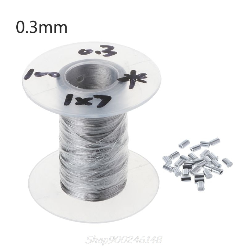 100m 304 Stainless Steel Wire Rope Soft Fishing Li... – Vicedeal
