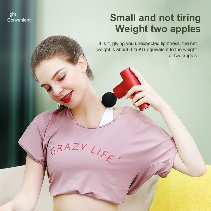 Mini Spierverslapper Massage Gun Verlichten Body P... – Grandado