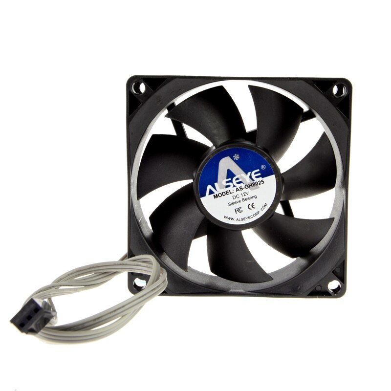 ALSEYE 80mm PC Fan for Computer 12v Axial 8cm Cool... – Grandado