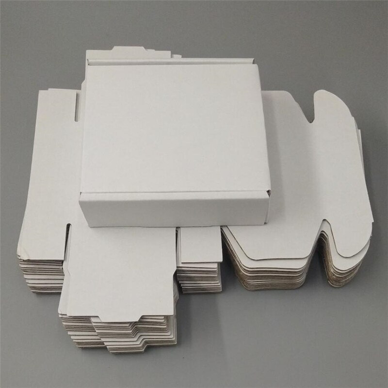 14.7*11*3.5cm White Packing Box Cardboard Paper Co... – Grandado