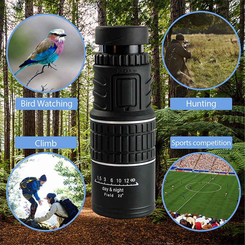 30x52 Zoom BAK-7 Prism Monocular Telescope HD Port... – Grandado
