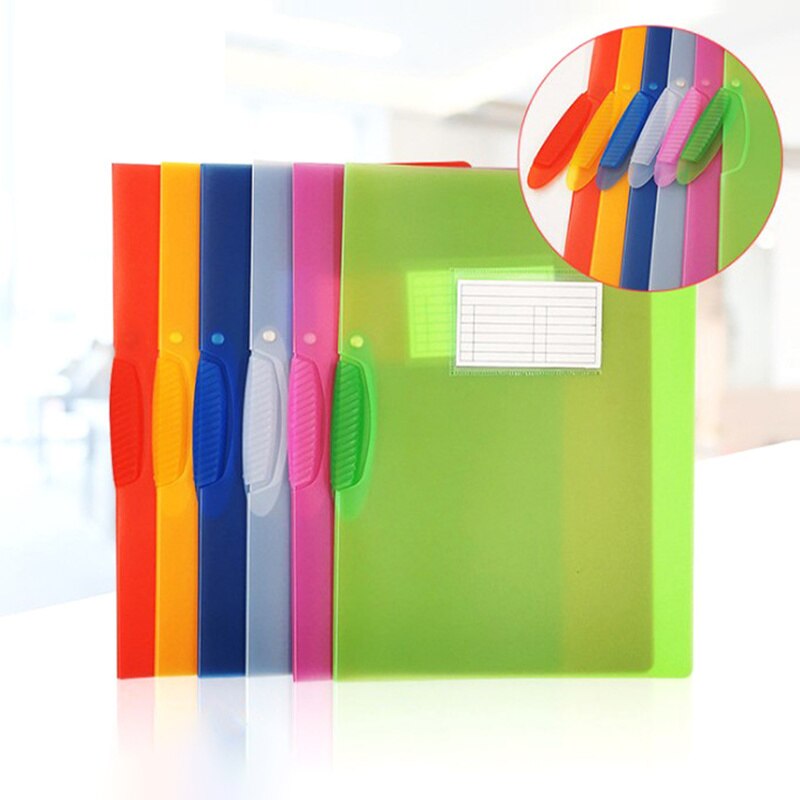 Plastic Transparante Map A4 Filing Producten Roter... – Grandado