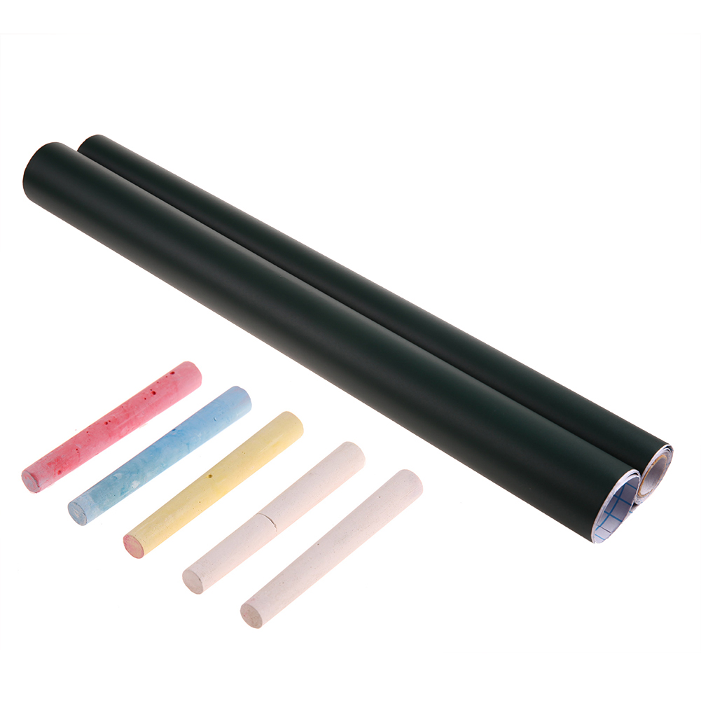 45*110 Wall Chalkboard Sticker PVC Blackboard Stic... – Grandado