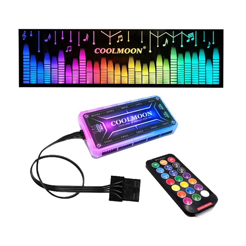 Coolmoon Chassis Licht Boord Rgb Licht Boord Power... – Grandado