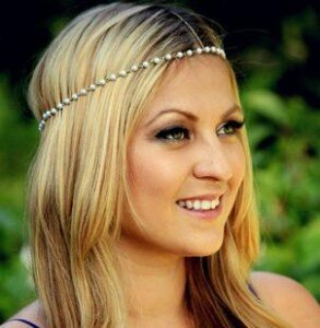 Beach Multi Layer Metal Gold Colour Head Chain Hai... – Grandado