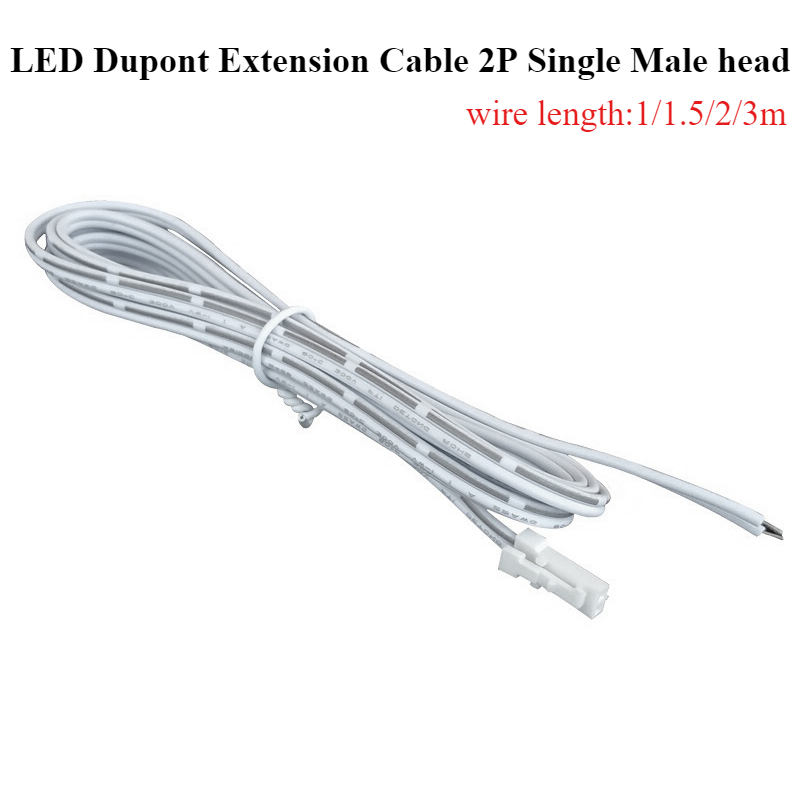 Kitchen Cabinet Light Extension Wire 1/1.5/2/3m Du... – Grandado