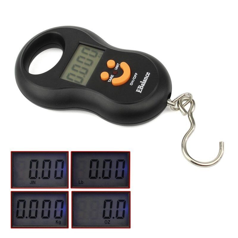 50kg/110LB Coarse Carp Sea Fishing Digital Scale H... – Vicedeal