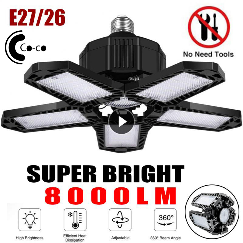 E27 Garage Light 10000LM LED Ceiling Lamp Light IP... – Vicedeal