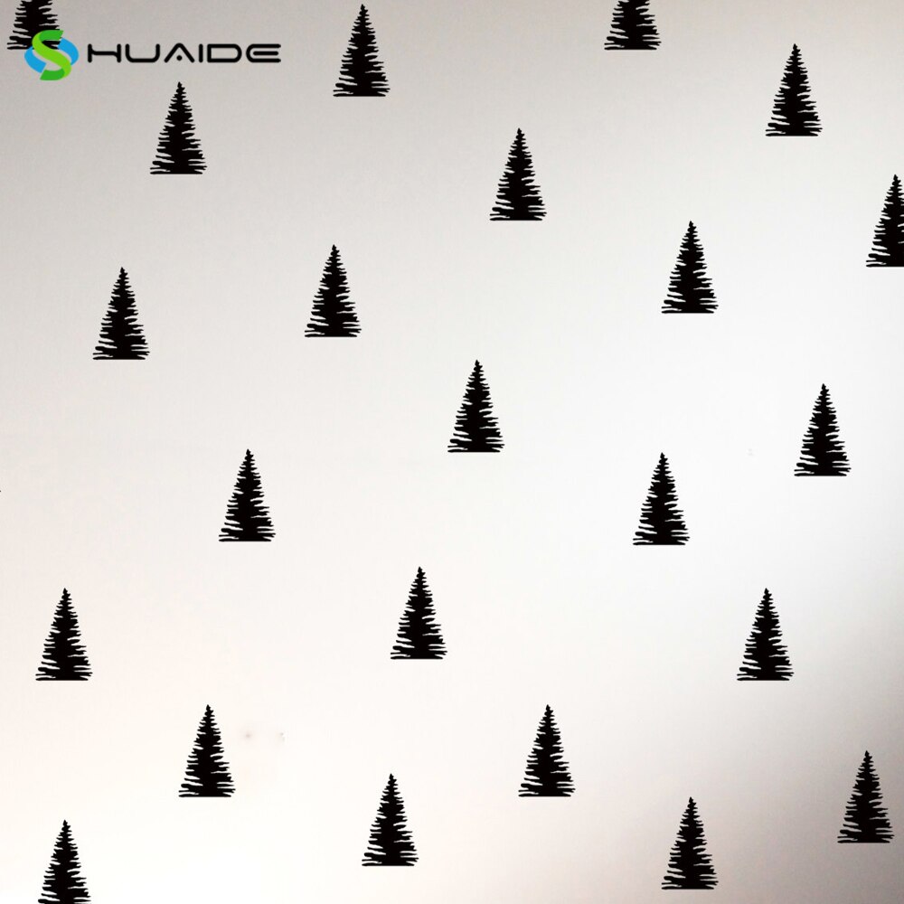 DIY Pine Tree Wall Decals Vinyl Wall Sticker For K... – Grandado