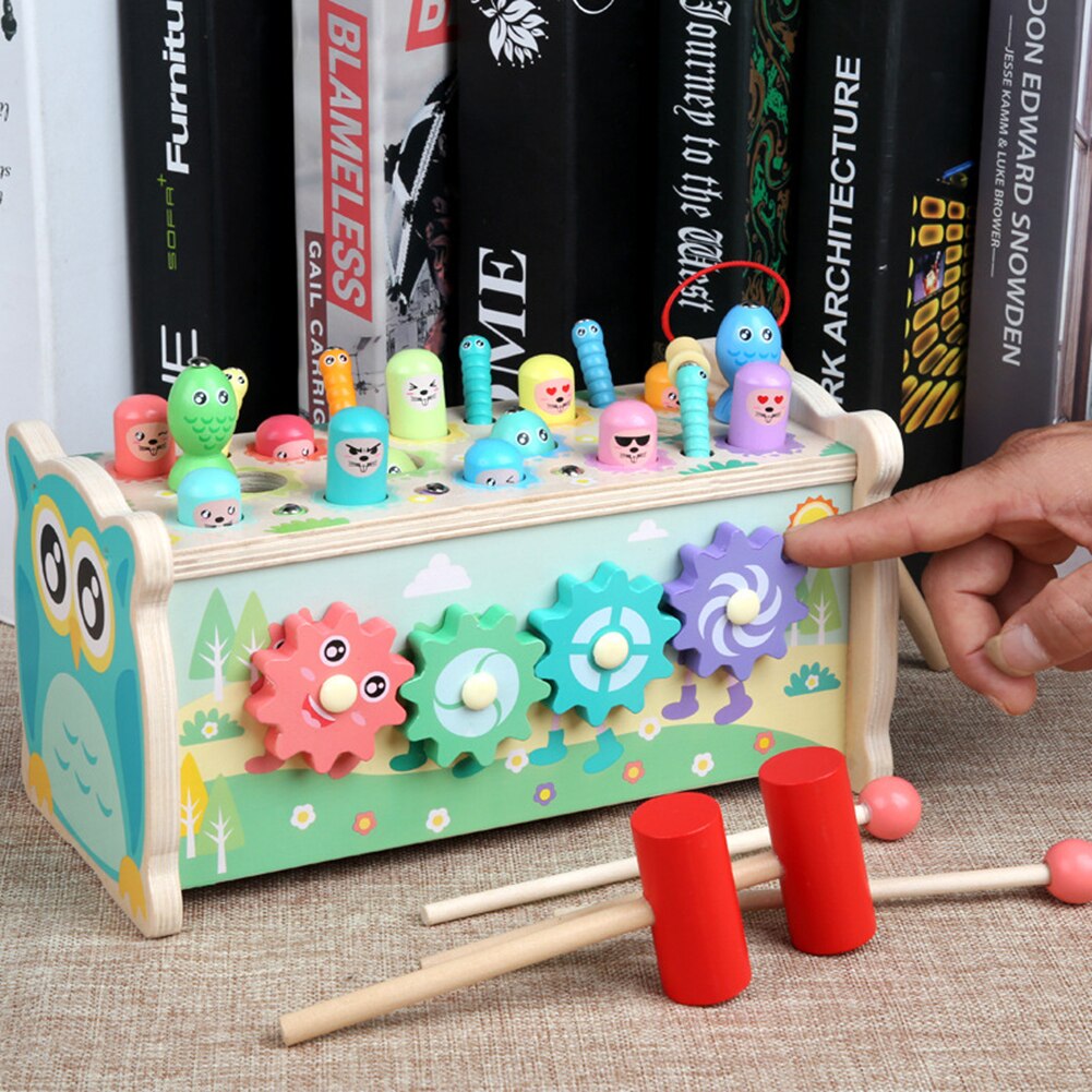 1 Set Novelty Toy Hit Hamster Game Fun Playing Ham... – Grandado