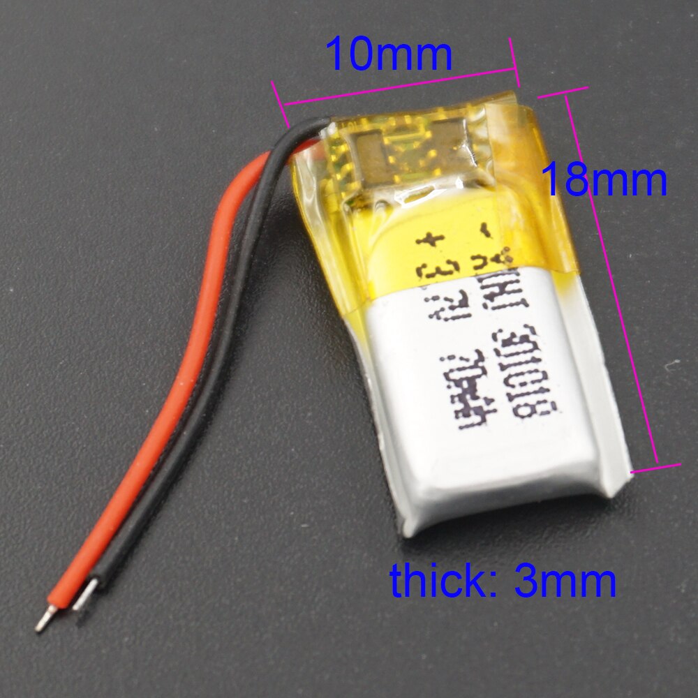 XINJ 3.7V 70 mAh Li lithium polymer battery li po ... – Grandado