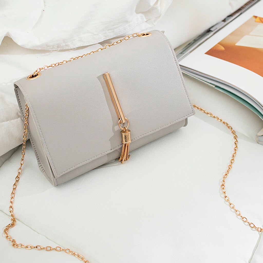 Lady Shoulders Tassel Package Letter Purse Mobile ... – Vicedeal