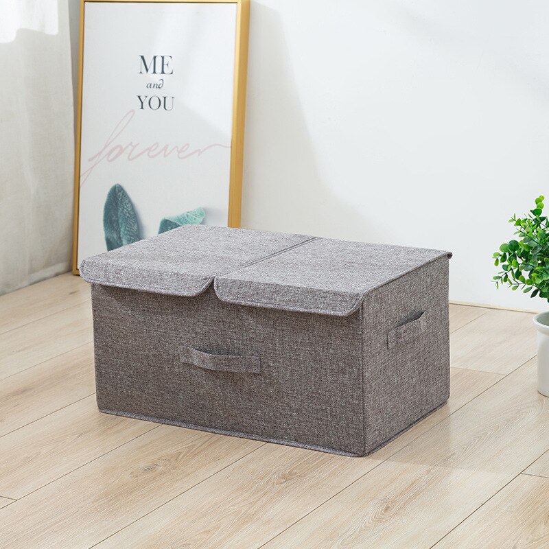 Mcao Fabric Storage Bin with Lid Handle Foldable B... – Vicedeal