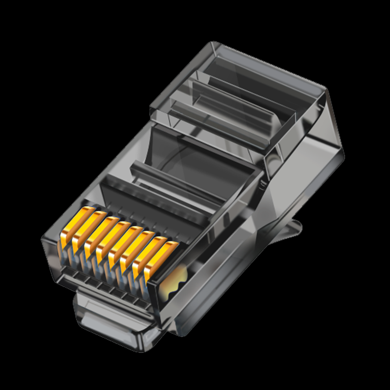 ZoeRax RJ45 Cat6 Pass Through Connectors, Assorted... – Grandado