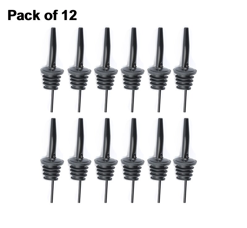 12PCS Gunmetal Black Stainless Steel Bottle Pourer... – Grandado