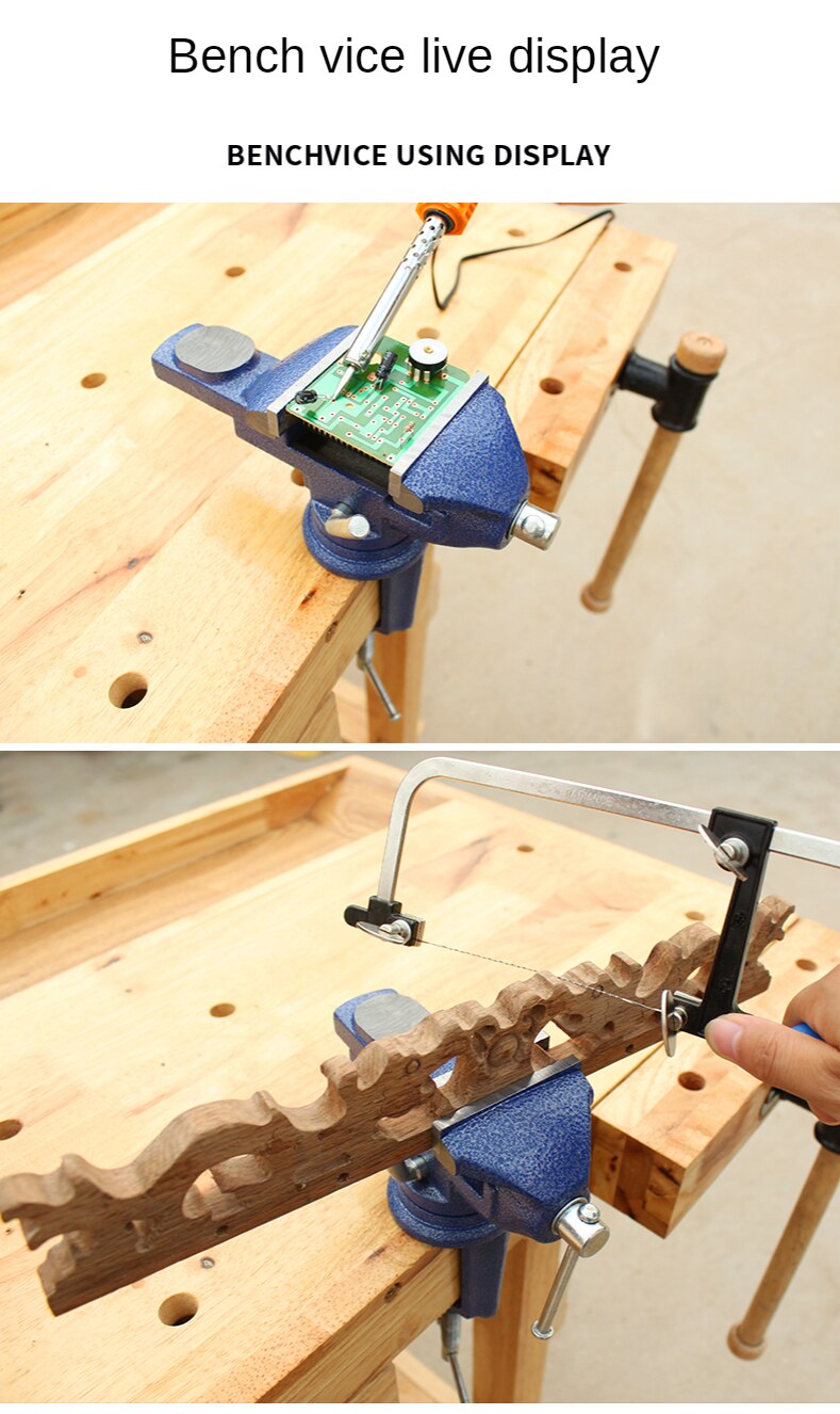 Mini bench vise Mini table clamp Home table clamp ... – Grandado