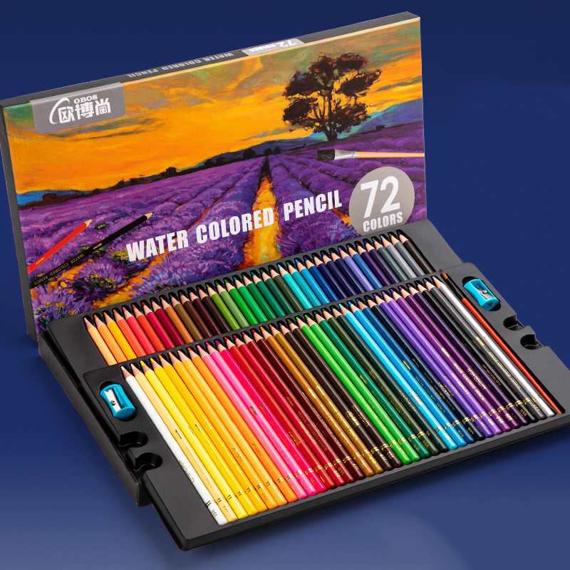 48/72/120/200 Colors Watercolor Pencils Soluble Dr... – Vicedeal