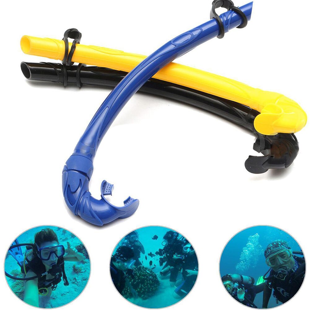 Silicone diving snorkel flexable and folded snorke... – Grandado