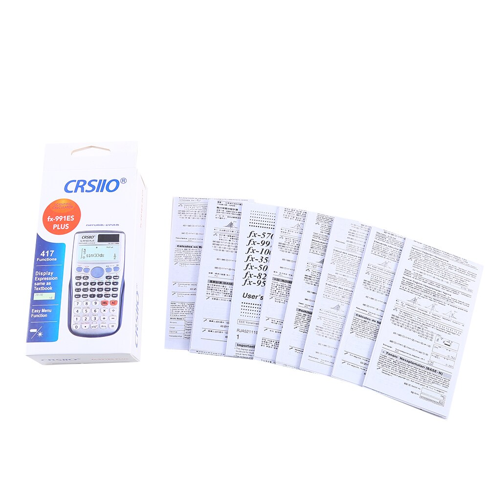 Handheld Student's Scientific Calculator 991ES PLU... – Grandado