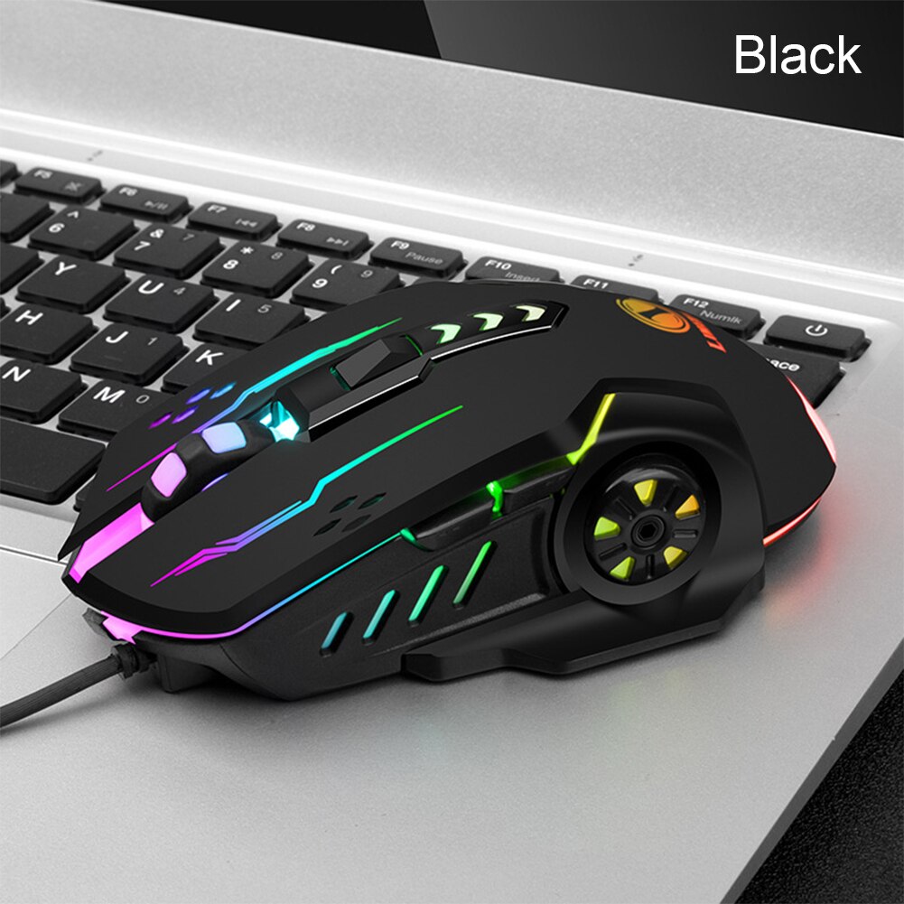 3600dpi 6 Buttons Backlit E-sports Colorful LED Li... – Grandado