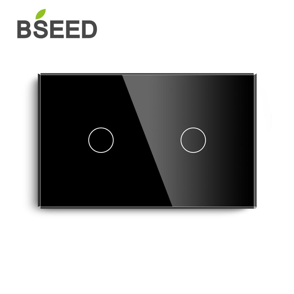 Bseed US Wireless Touch Dimmer Switch 2 Gang 1 Way... – Vicedeal
