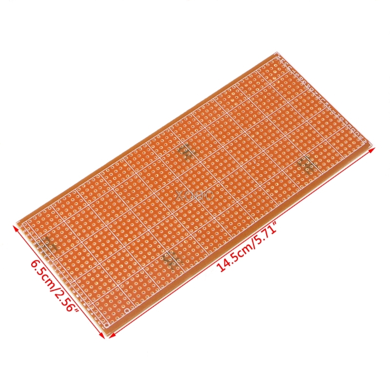 5Pcs 6,5x14,5 cm Stripboard Veroboard Uncut PCB Pl... – Grandado