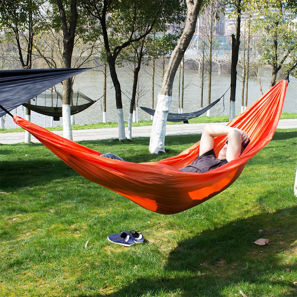 Dubbele Draagbare Camping Hangmat Outdoor Toeristi... – Grandado