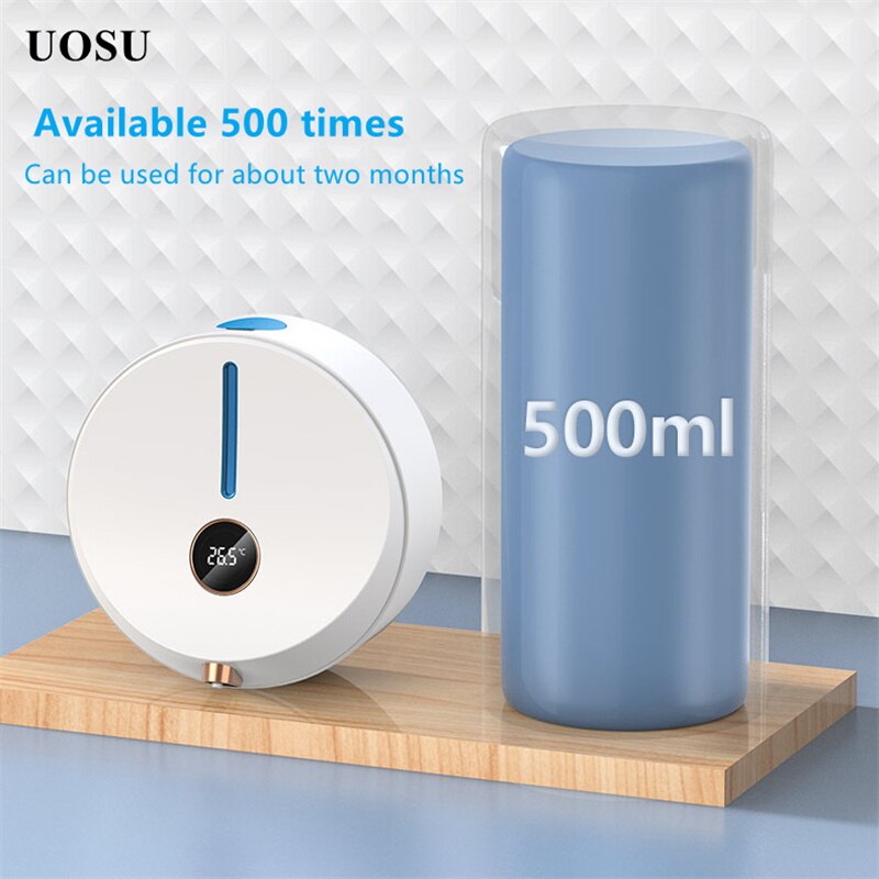Uosu Muur Gemonteerde Zeepdispenser Oplaadbare Tem... – Vicedeal