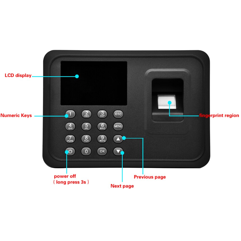 Security US Plug Employee Control Home Office Elec... – Grandado