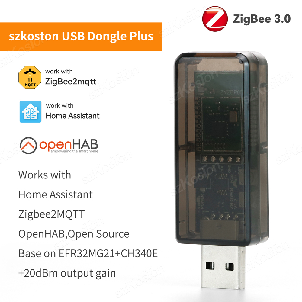 ZigBee 3.0 USB Dongle Plus-E Universal Zigbee Wire... – Grandado
