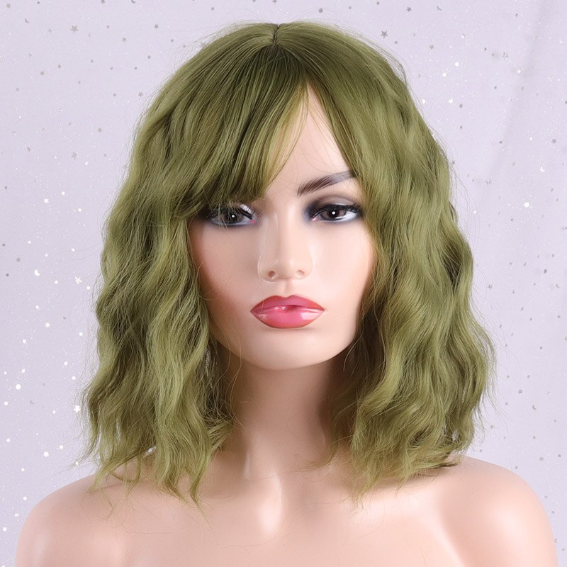 AZQUEEN Synthetic Hair Short Water Wave Available ... – Grandado