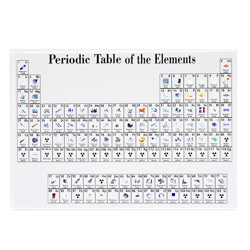 Periodieke Tafel Van Chemische Elementen Acryl Kle... – Grandado