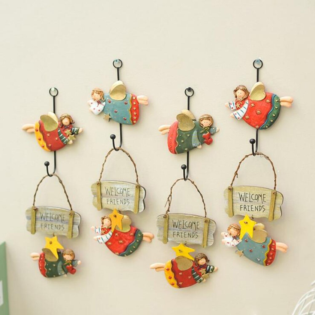 Cute Hanging Ornaments Wood Sign Welcome Sign Resi... – Grandado