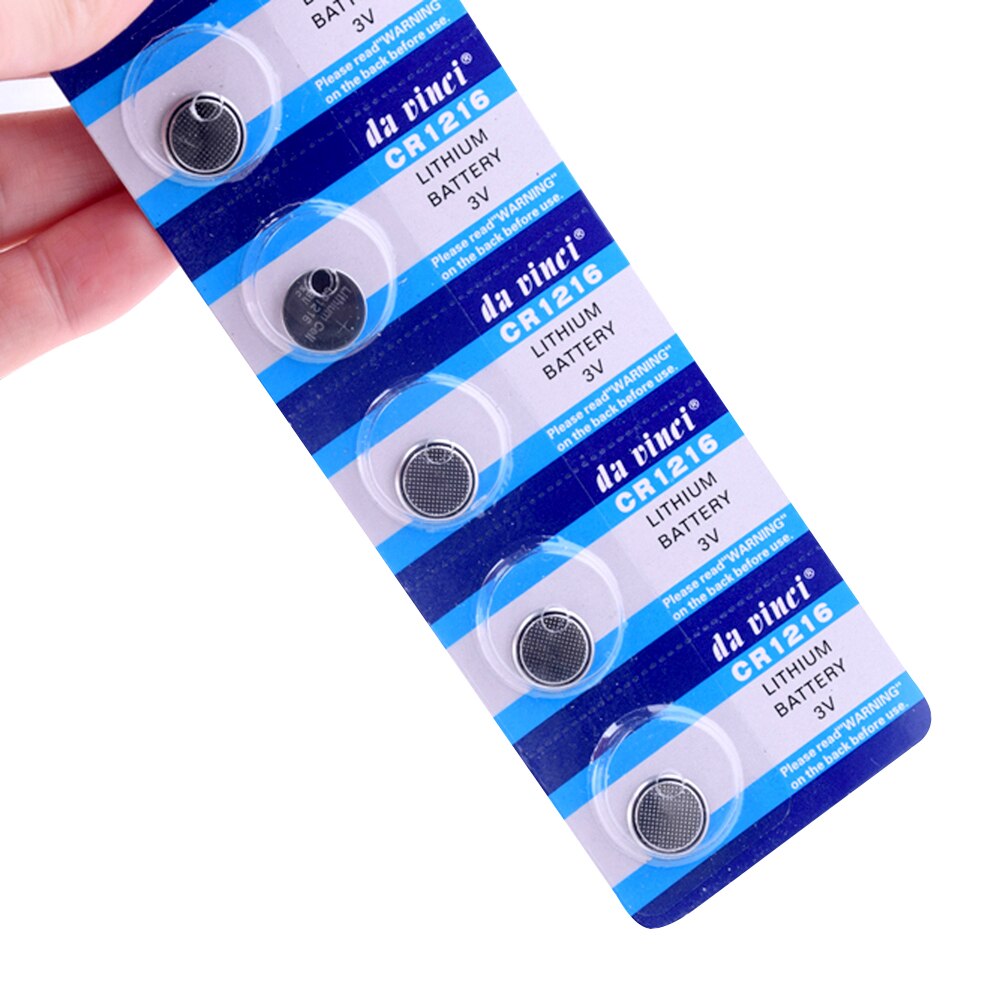 10Pcs 3V Lithium CR1216 Batterij Coin Cellen 1216 ... – Grandado