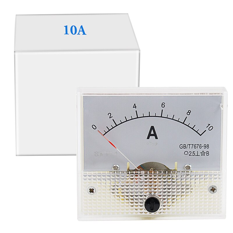 Analog Amperemeter DC Panel Meter AMP Mechanical C... – Vicedeal