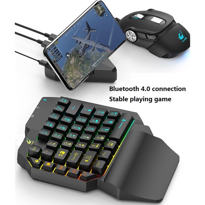 Bluetooth Toetsenbord Gaming Toetsenbord Voor Mobi... – Vicedeal