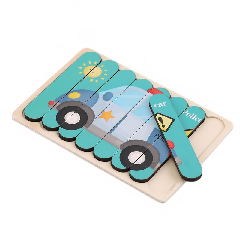 Baby Houten Puzzels Vertellen Verhalen Stapelen Pu... – Grandado