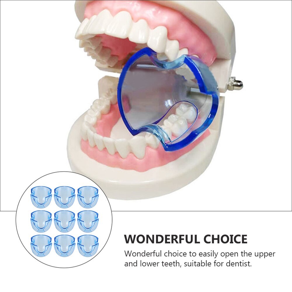 9pcs Mouth Bite Block Mouthguard Tool Orthodontic ... – Vicedeal