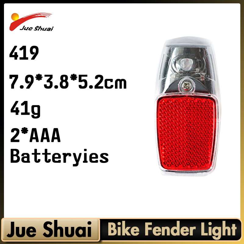 Fender Led Fiets Licht Spatbord Rood Achterlicht R... – Grandado