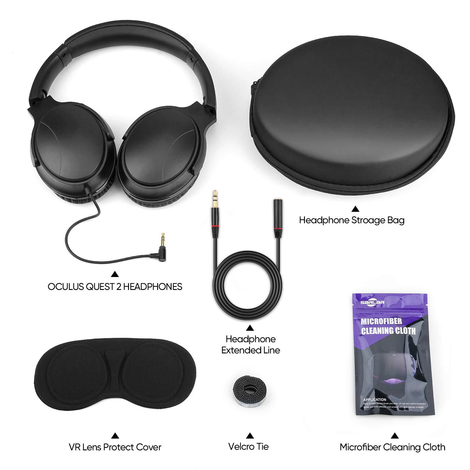 For Oculus Quest 2 VR Headset Earmuffs Noise Reduc... – Grandado